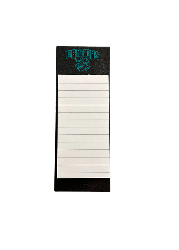 Magnetic Note Pad – Columbus River Dragons Merchandise Store